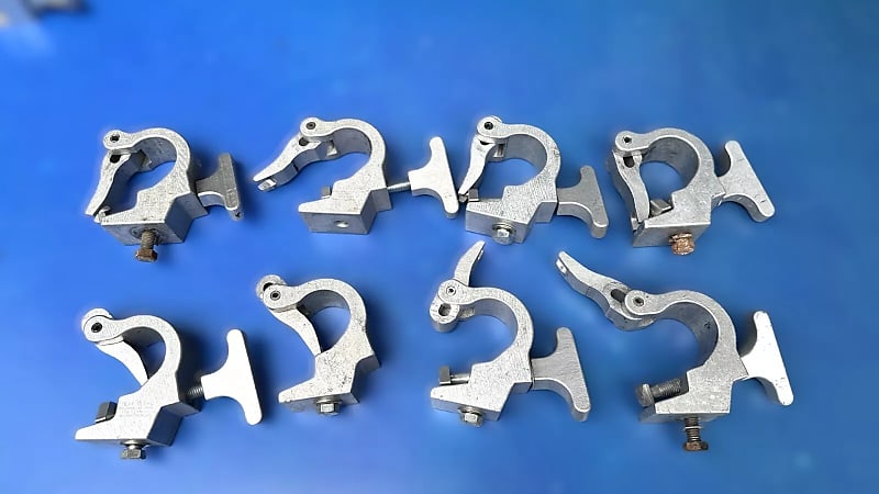 Mega Claw SWVL 500KG Silver Clamp For Lighting #2148 (LOT OF | Reverb