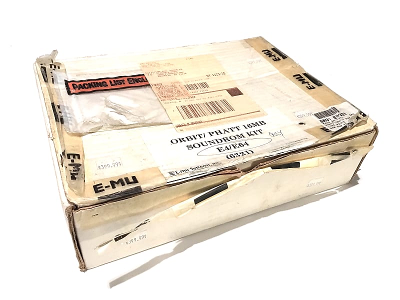 E-MU EMU Emulator E4 E64 Sampler 16MB ORBIT/PHATT ROM 6321 | Reverb