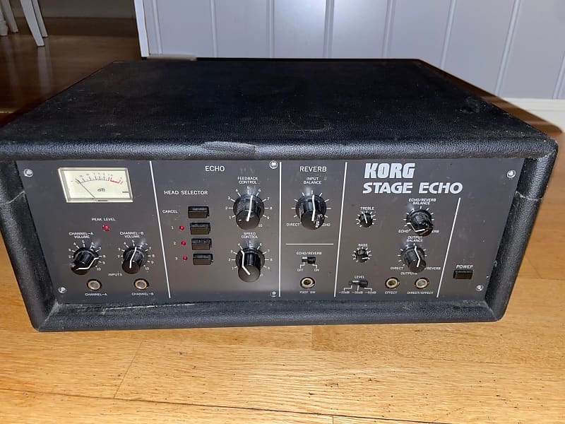 Korg Stage Echo SE-300 1970s - Black | Reverb