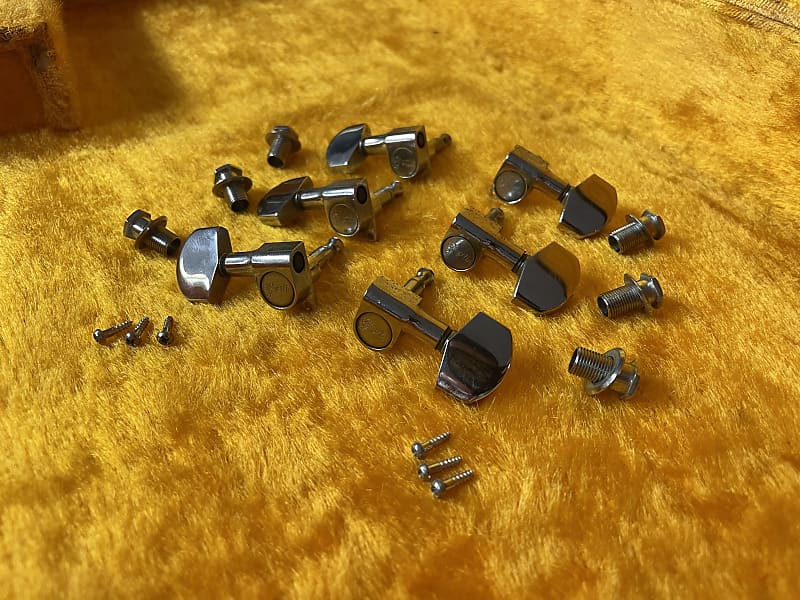 Vintage 1984 Martin Schaller Tuning Machines w/ Original | Reverb