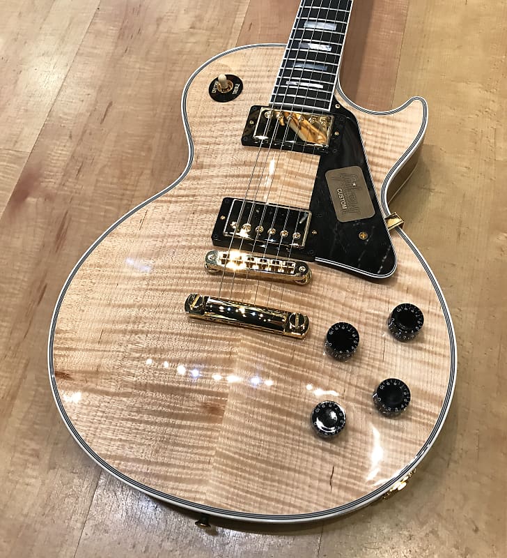 Gibson Custom Shop Les Paul Custom with Flame Maple | Reverb Canada