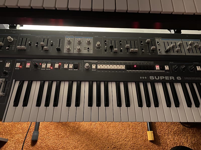 UDO Audio Super 6 12-Voice Polyphonic Binaural Analog-Hybrid | Reverb