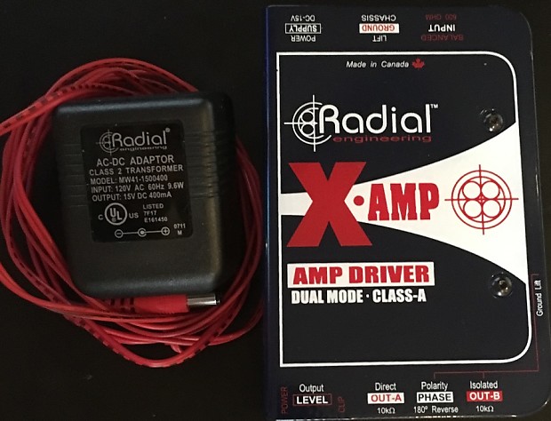 Radial X-amp Studio reamp box | Reverb