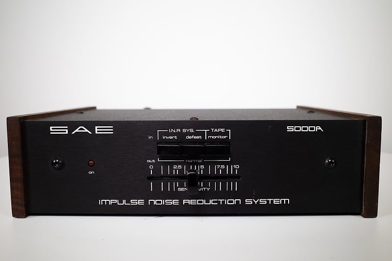 SAE 5000A 1978 - Black Matte Impulse Noise Reduction System | Reverb