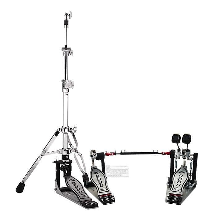 DW 9000 Double Bass Drum Pedal & Hi Hat Stand Combo | Reverb