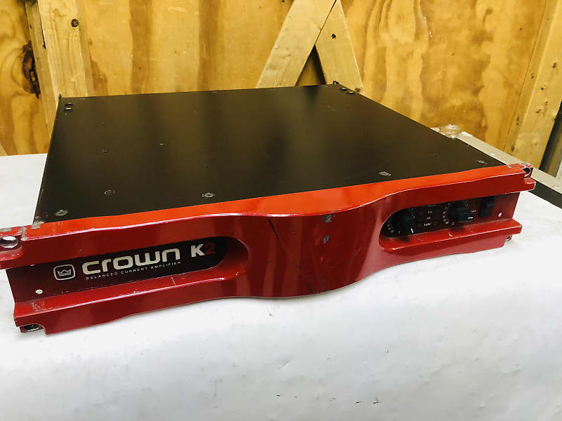 Crown K2 Balanced Current Stereo Power Amplifier 800 | Reverb Canada