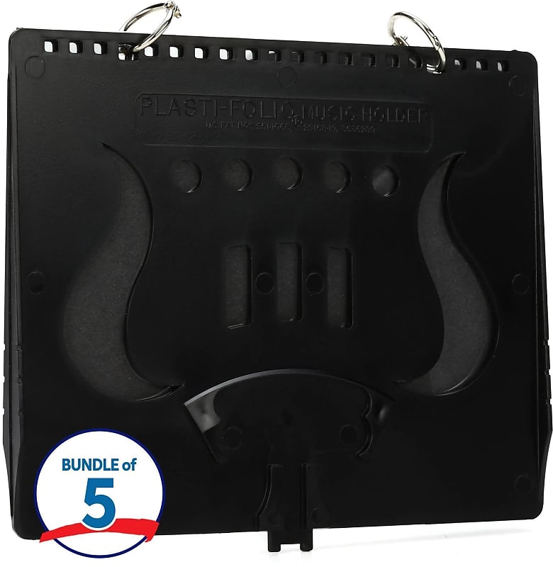 Selmer 5885 Plasti-Folio Flip Folder (5 Pack) | Reverb