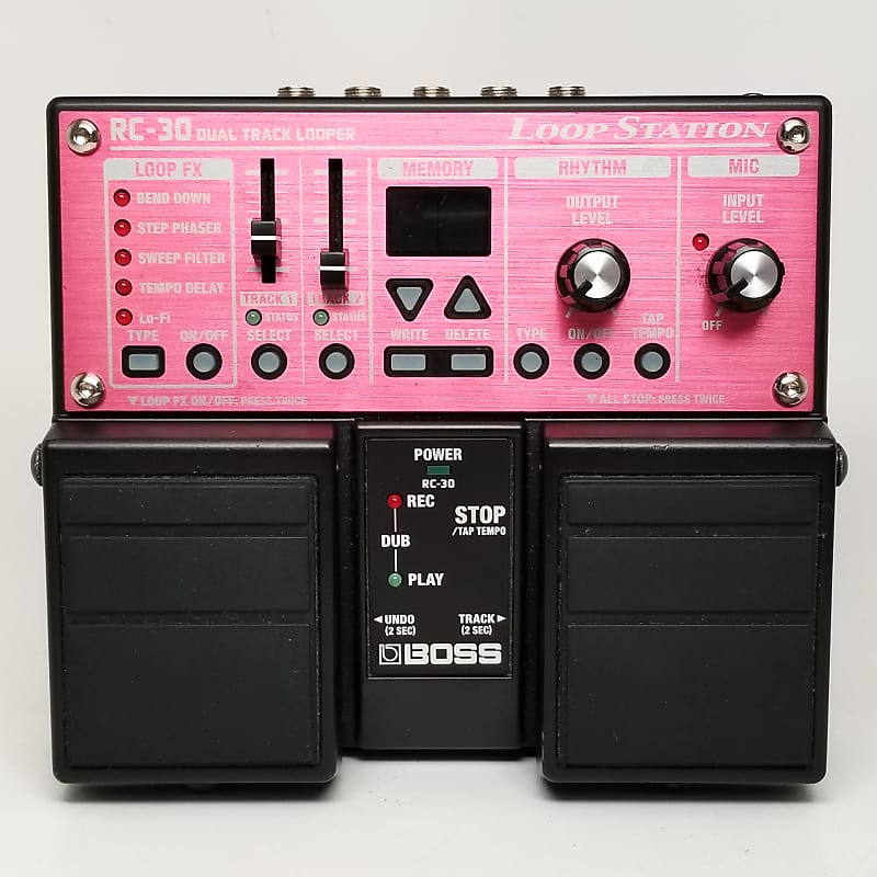 used Boss RC-30 Loop Station Dual Track Looper, Very Good | Reverb