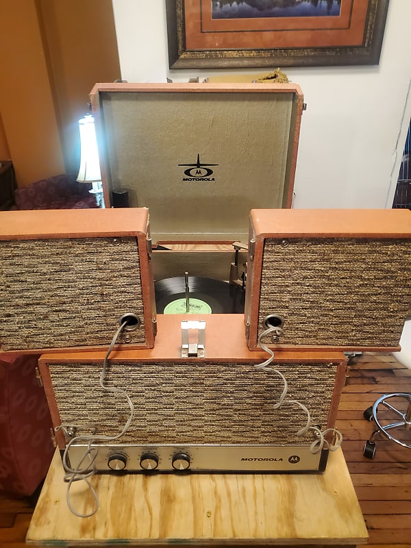 Motorola SP-26-R 1961 - Red/Black | Reverb