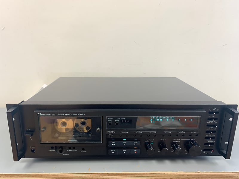 Nakamichi 680 Single Cassette Deck * Box | Reverb