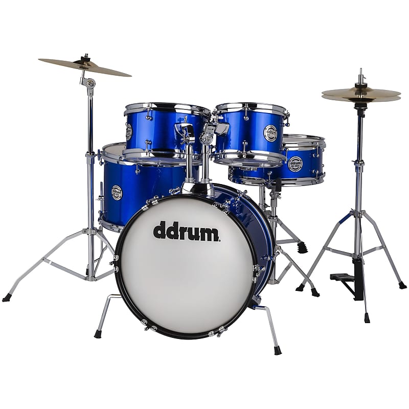 ddrum D1 Junior 5-Piece Drum Set w/ Hardware and Cymbals, | Reverb
