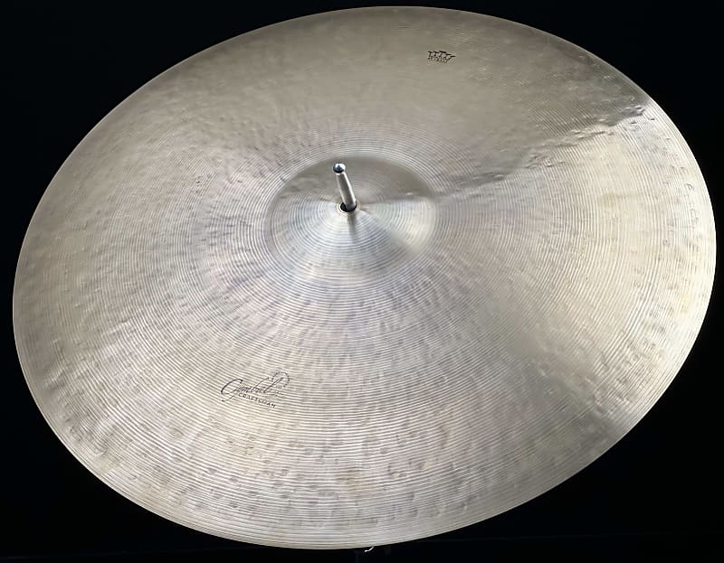 Royal Cymbals 22" Cymbal Craftsman Patina Finish Crash/Ride | Reverb