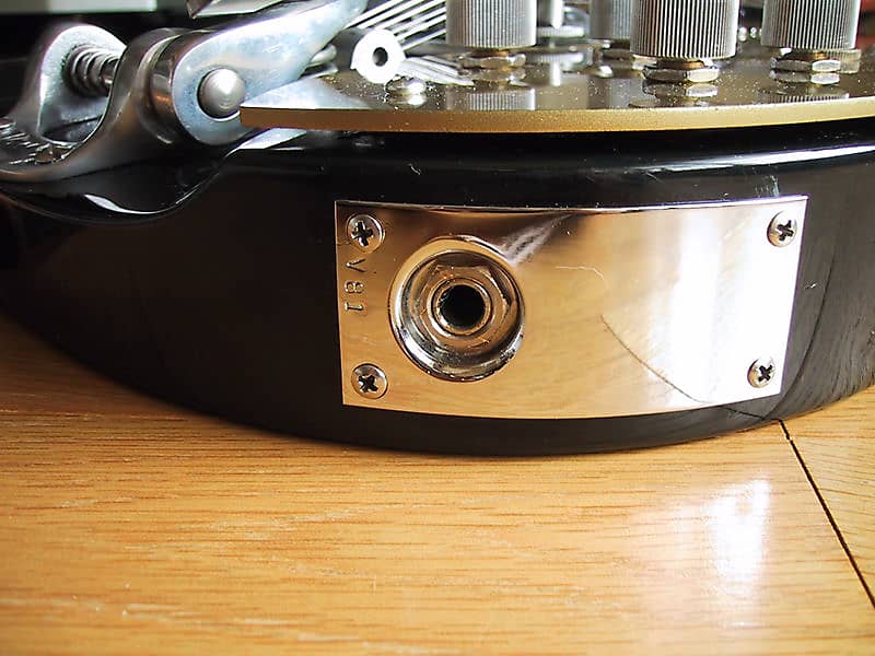 RICKENBACKER JACKPLATE for RIC-O-SOUND SINGLE HOLE CONVERSION | Reverb