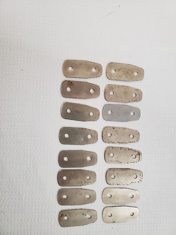 Leedy Lug Backup Plates 16 In Total …1940s-1960s | Reverb