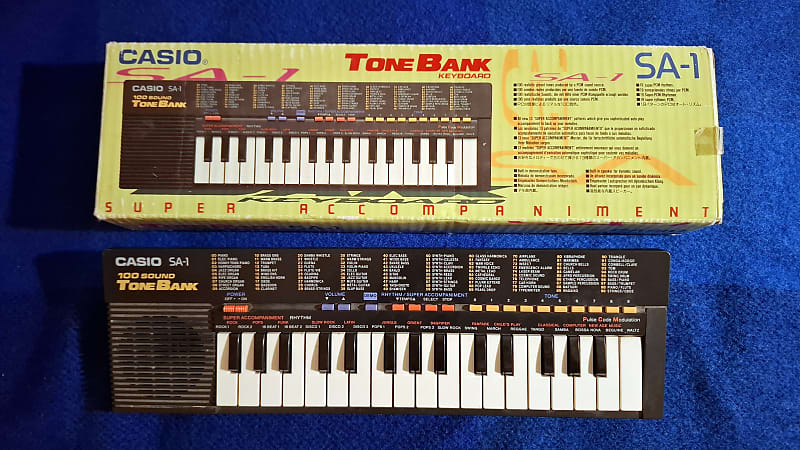 Casio SA-1 with manuals and box | Reverb UK