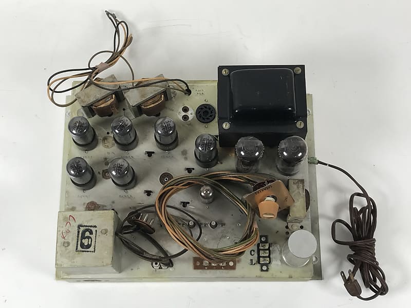 Vintage Magnavox Amplifier 182 AA X 6V6 Stereo Tube Amplifier | Reverb