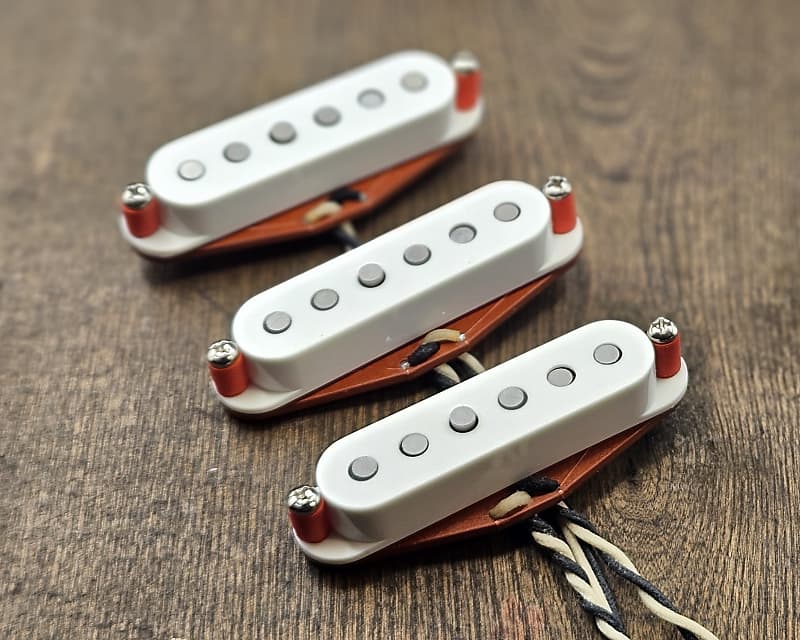 Red Rock Guitar Pickups Austin City strat set 2024 - White | Reverb