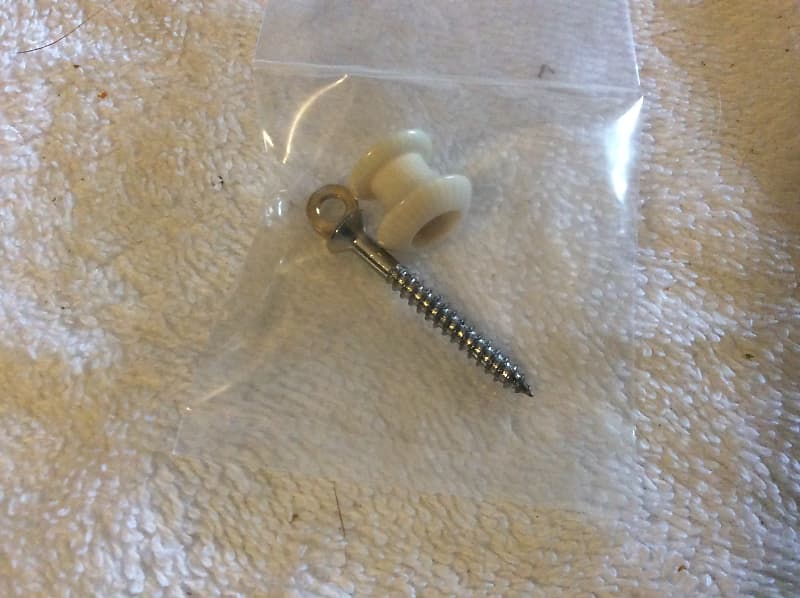 Hofner Guitar / Bass 2020 Cream replacement Strap knobs by | Reverb