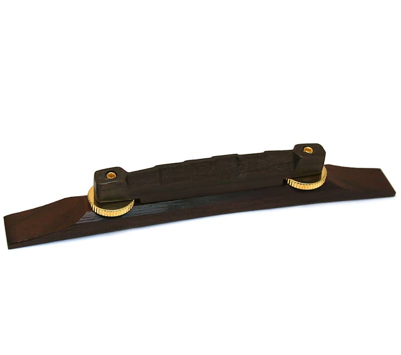 GB-0501-0R2 Rosewood Compensated Bridge for Arch-Top Guitar | Reverb
