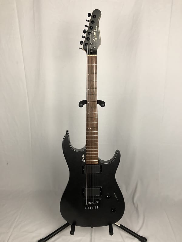 Godin Freeway EMG matte black metal flake w/ upgraded Hipshot | Reverb