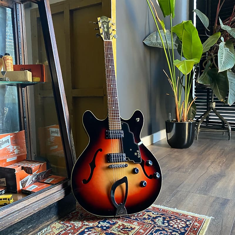 Guild Starfire XII “Conversion” 1966 - Sunburst | Reverb