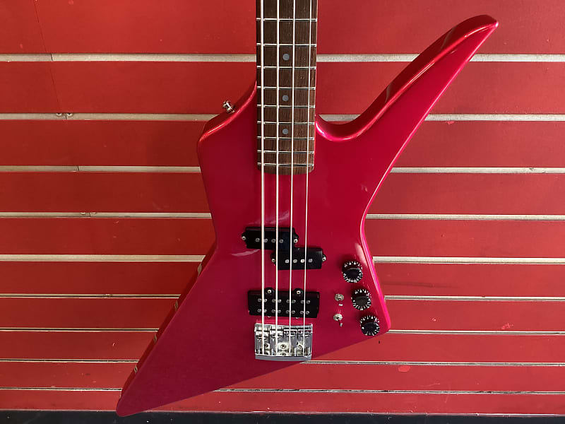 Kramer Focus 8000 Condor Bass Guitar in Metallic Pink | Reverb