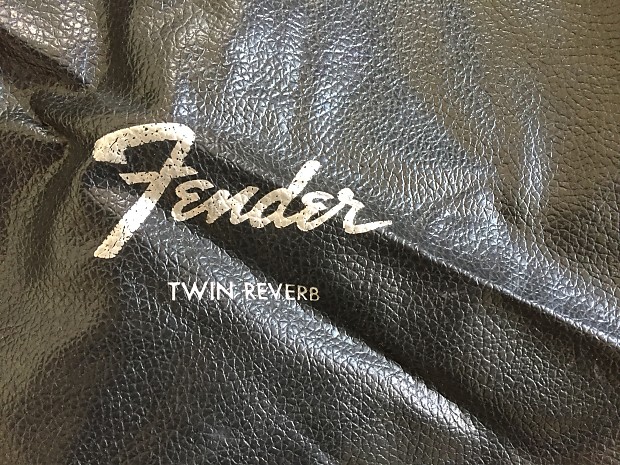 Original Fender Twin Reverb Cover Blackface 1965-1969 | Reverb