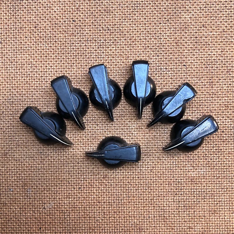 7x Hiwatt spec chicken head control knobs - 1960’s Bulgin | Reverb UK
