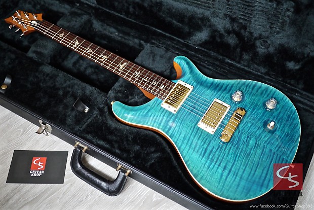 2004 PRS Custom 22 10Top Turquoise Blue | Reverb