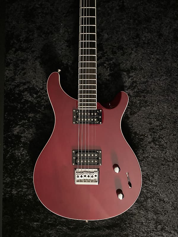 PRS SE Mike Mushok Baritone Vintage Cherry Red with Gig Bag | Reverb