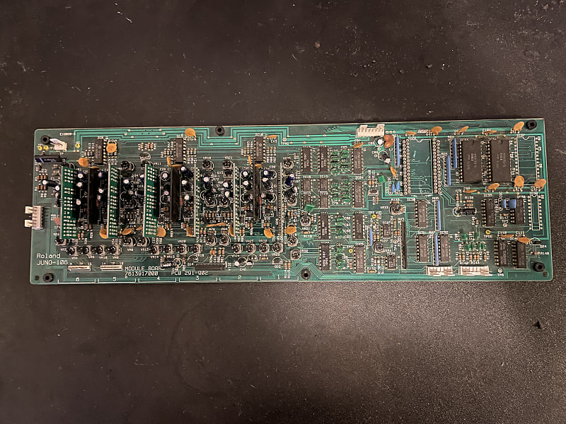 Two Module Boards for Roland Juno-106 61-Key Programmable | Reverb