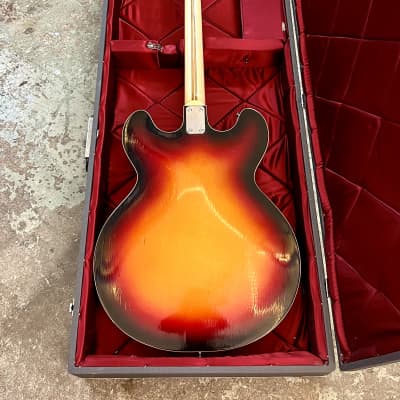 Welson DS-2T Hollowbody electric guitar 1960’s - Sunburst vox | Reverb