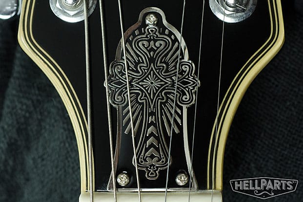 HellParts 3-Hole Brass Epiphone® Style Cross Truss Rod | Reverb Canada