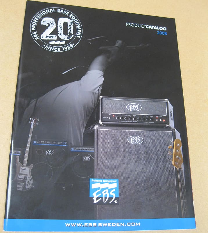 EBS Product Catalog 2008 | Reverb