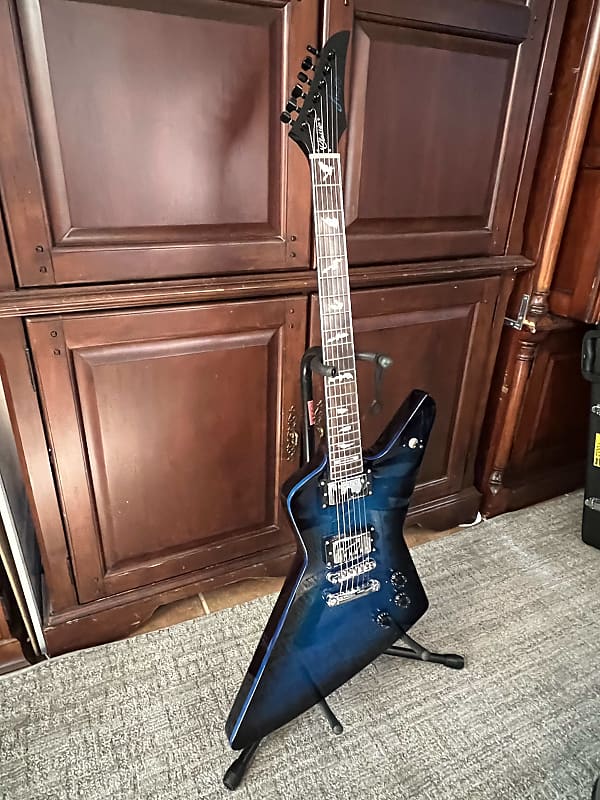 Firefly FFVX Blue Bat 2022 - Blue Flame Sunburst, Free Case! | Reverb