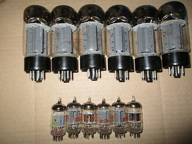 Peavey badged Sylvania STR-387power & peavey preamp tubes | Reverb