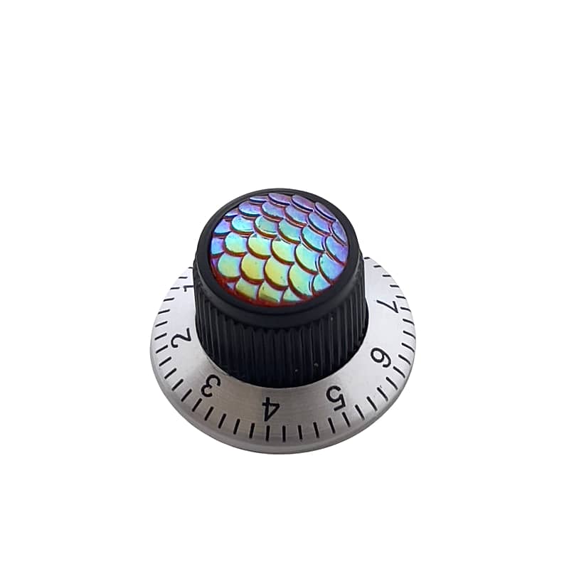 Dragon Scales (Levander) - Custom Guitar Knobs - Aluminum | Reverb