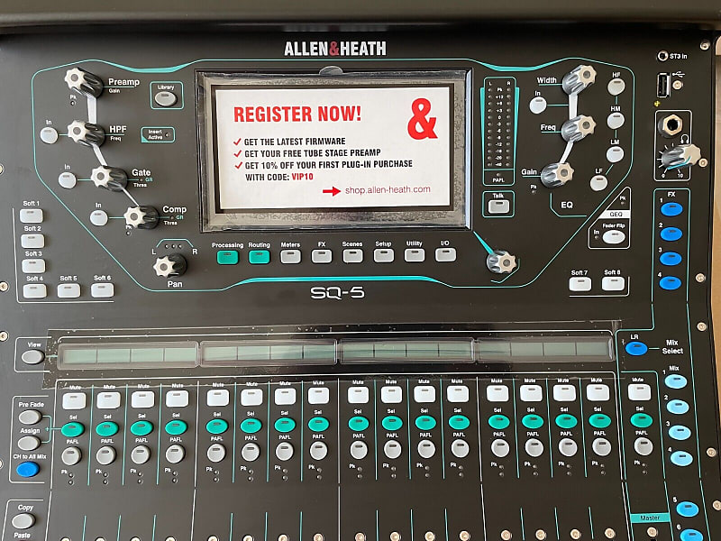 Allen & Heath SQ-5 48-Channel / 36-Bus | Reverb