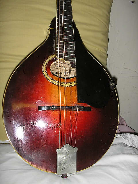Gibson A4 Mandolin 1924 Red/sunburst | Reverb