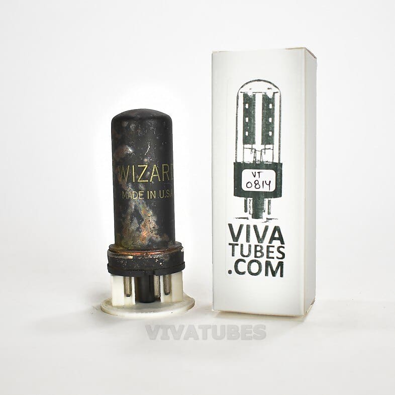 Tests NOS Wizard USA 6V6 Metal Rust Tube | Reverb UK