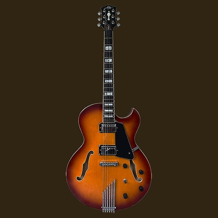 Aslin Dane Jazz Jr - Vintage Sunburst | Reverb