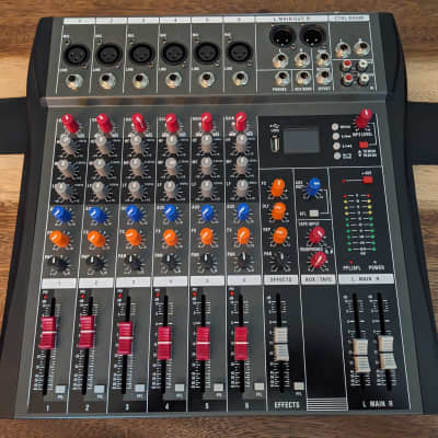 BST LAB 8/E - Audio Mixer with integrated Delay (Retro) | Reverb