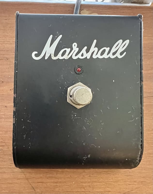 MARSHALL One Button Footswitch 1 FOOT SWITCH for Marshall Amp | Reverb