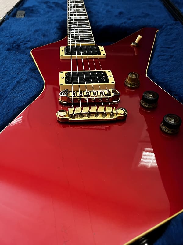 Ibanez Destroyer 1995 Candy Apple Red | Reverb