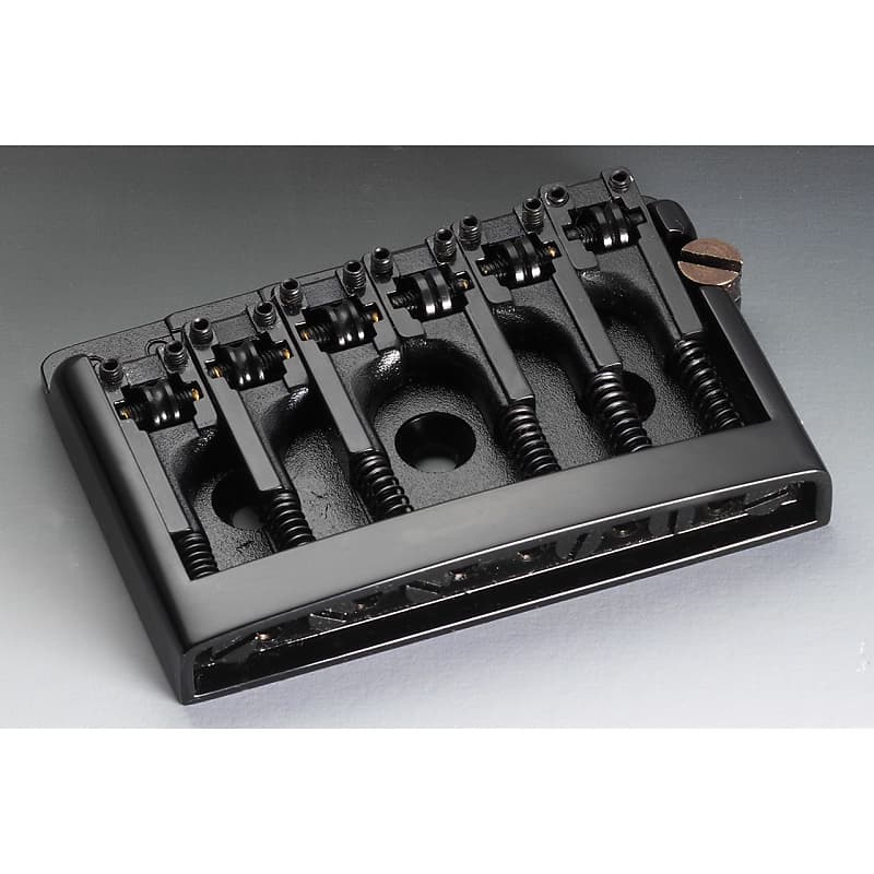 SCHALLER 3D-6 Bridge Blackchrome | Reverb