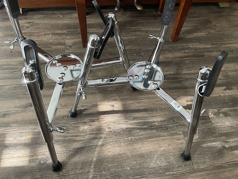 2x Latin Percussion LP278 Super Conga Stand 2010s - Chrome | Reverb