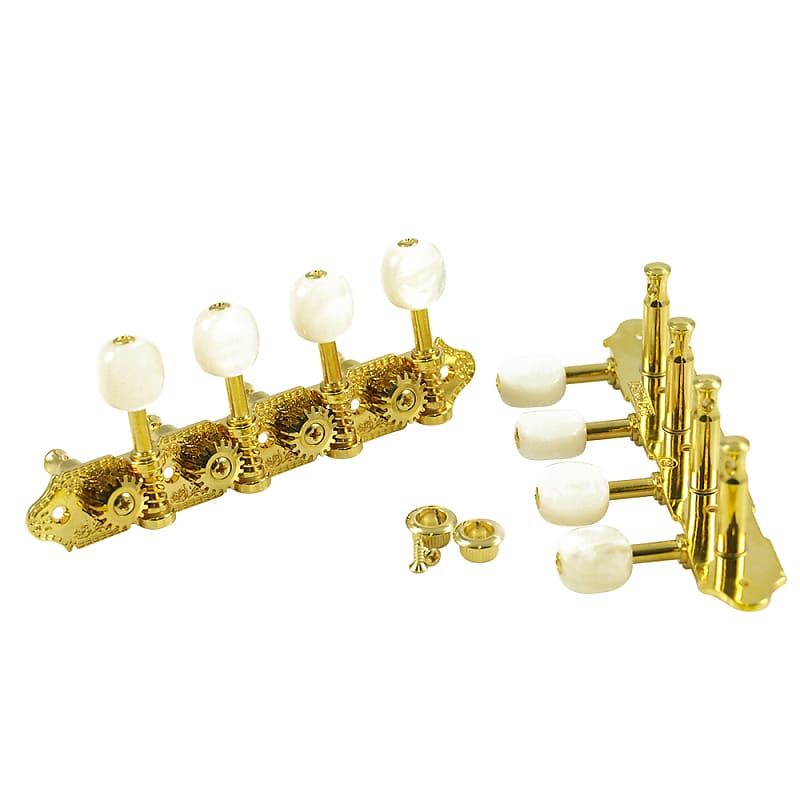 Grover 309G "A" Style Tuning Keys For Mandolin - GOLD | Reverb