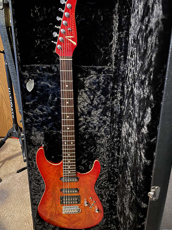 Tom Anderson Drop Top 2000 Fire Brust - RARE finish | Reverb