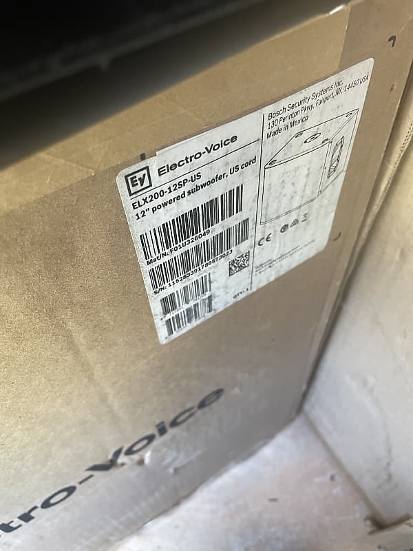 Ev Elx 200 12 SP 12 inches 2020 Black | Reverb