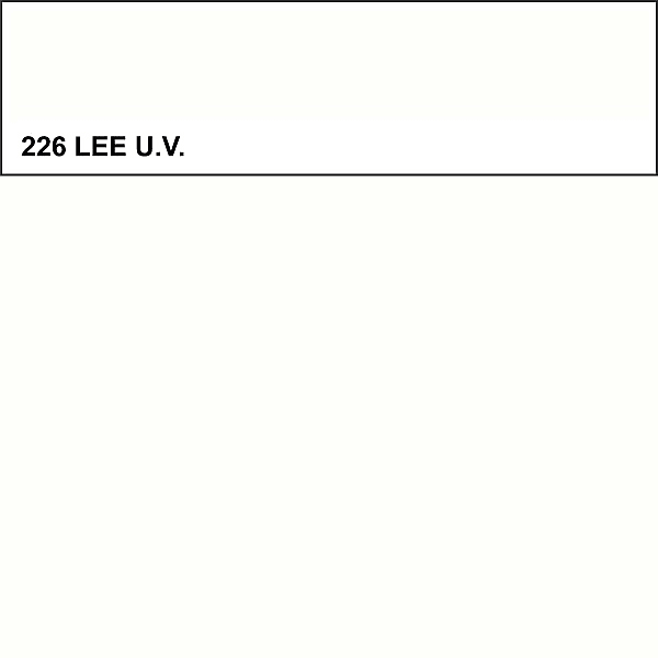 Lee Farbfolie 226 Lee UV 25cm x 122cm | Reverb